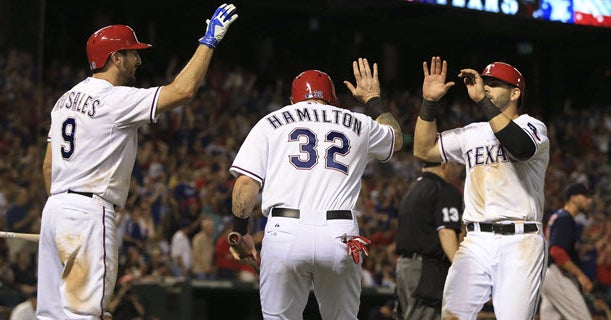 WATCH: Rangers reporter gets Gatorade shower