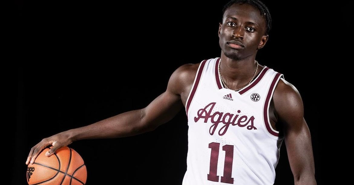 Texas A&M basketball forward George Turkson enters transfer portal