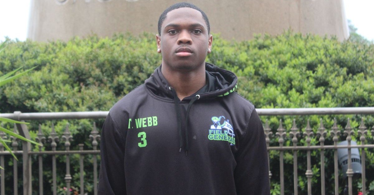 Three teams lead the pack for Top247 RB Treyaun Webb