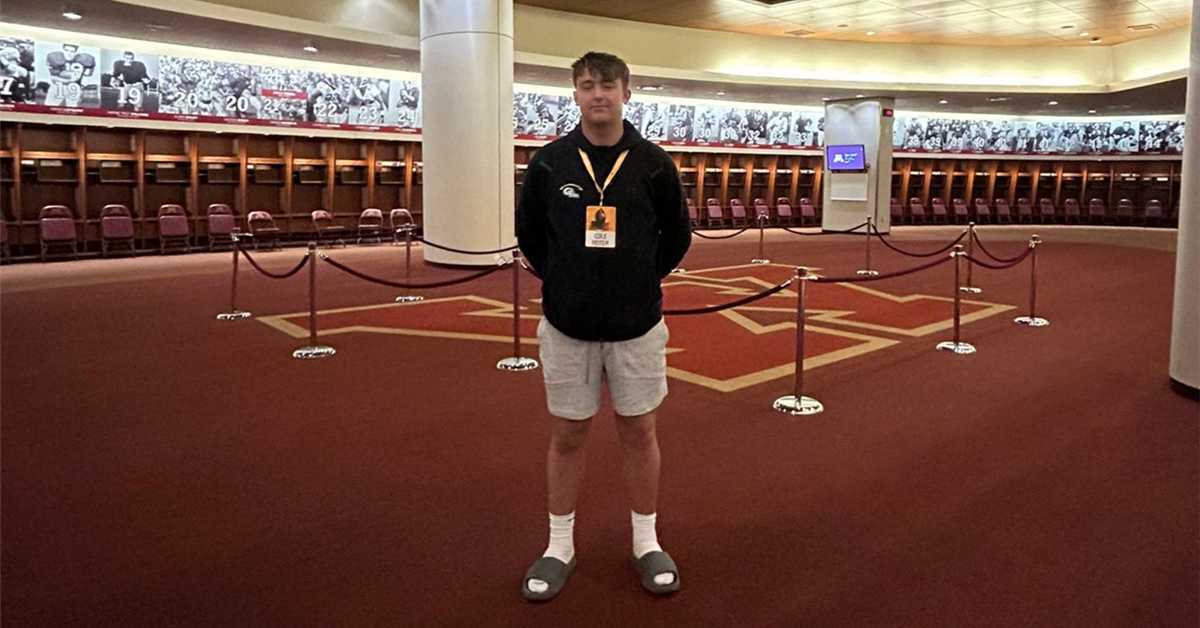 2027 Wisconsin offensive lineman Cole Reiter enjoys his Minnesota ...