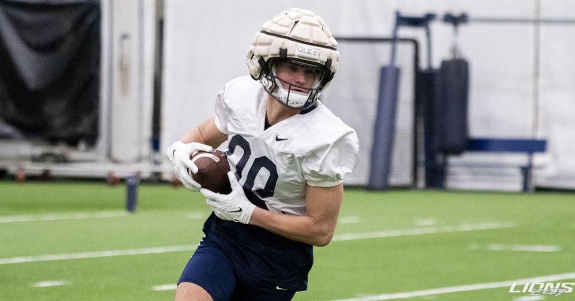 WATCH: Penn State freshman tight end Andrew Olesh highlights from final ...