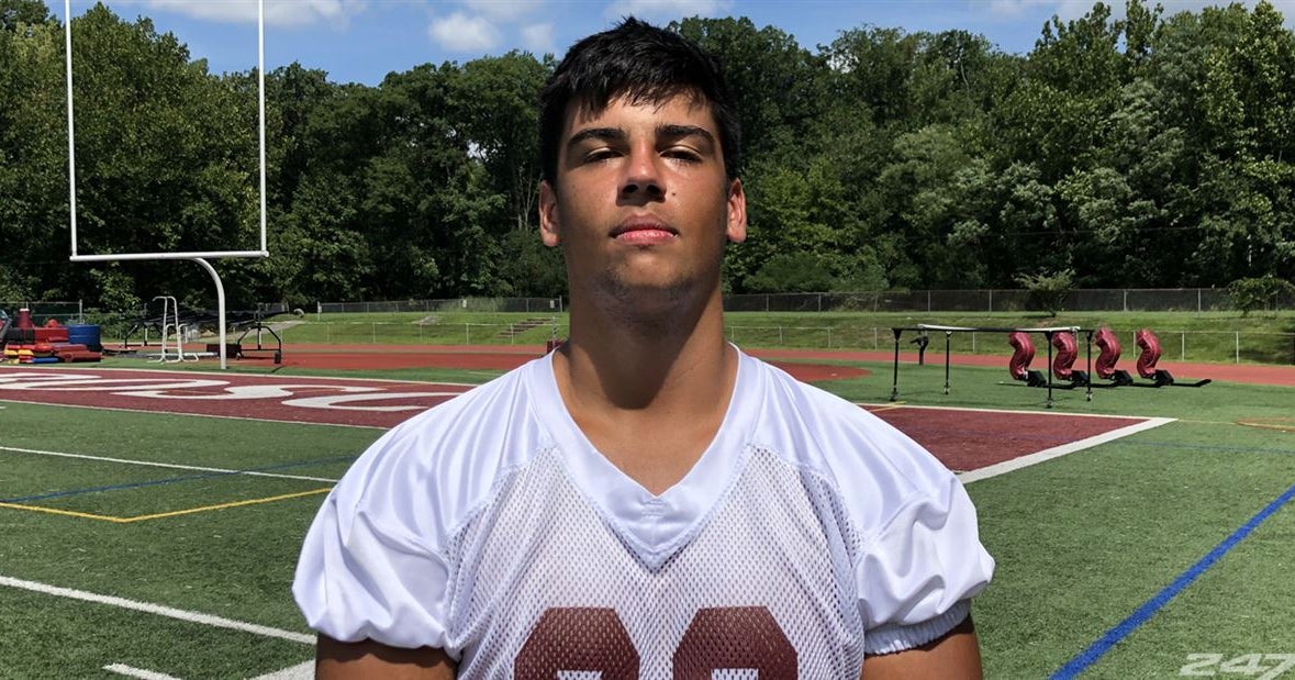 Rutgers commit Joe De Croce already looking the part of a Big Ten lineman