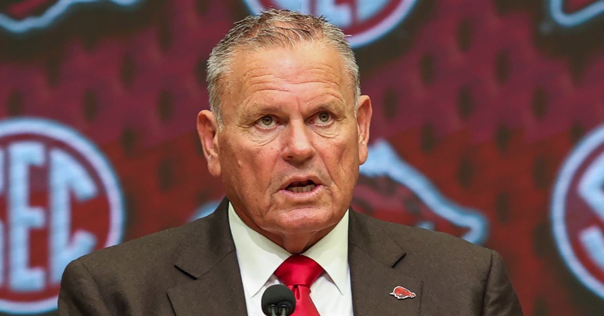 Sam Pittman addresses hot seat talk, pressure entering year six with ...