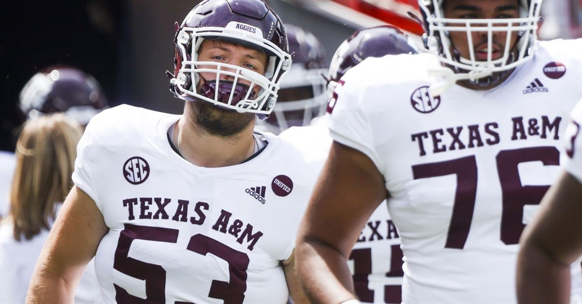 OL Blake Trainor retired from A&M football