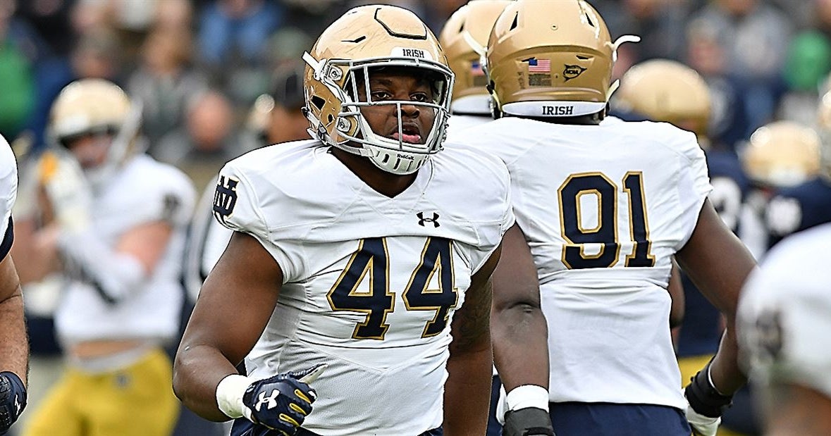 Former Notre Dame DE Jamir Jones Waived by the Houston Texans