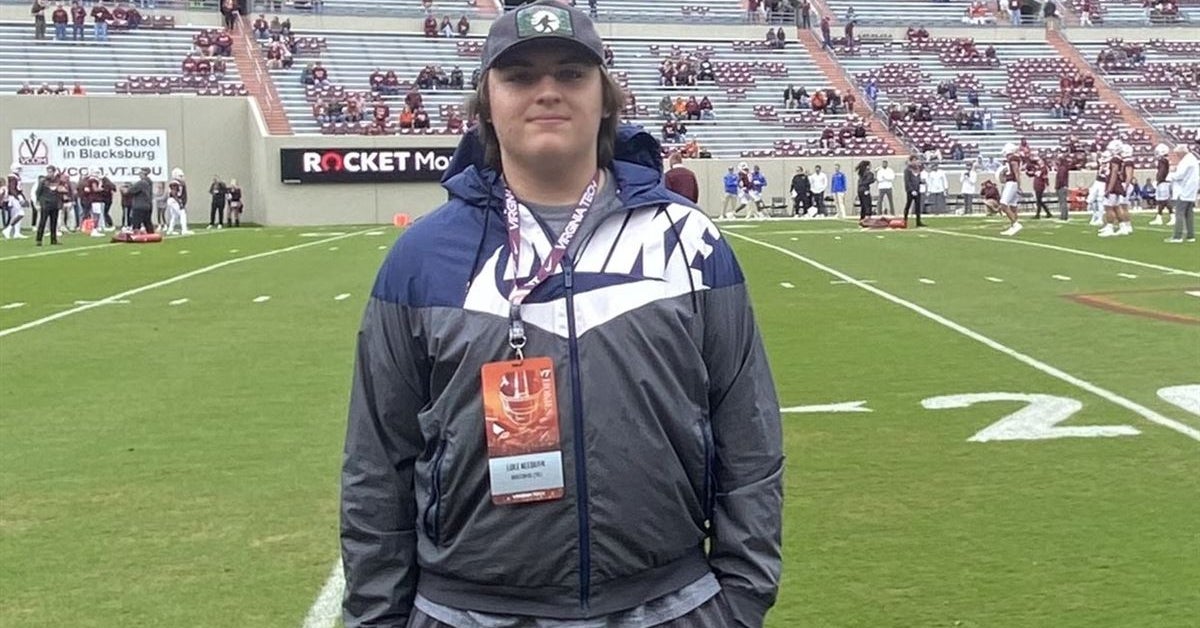 '23 OL set to meet the new Virginia Tech staff at the end of the month