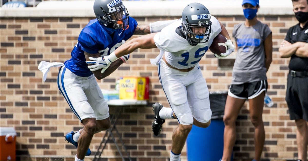 Casey Holman, Michael Carter recap first Duke Fall Scrimmage