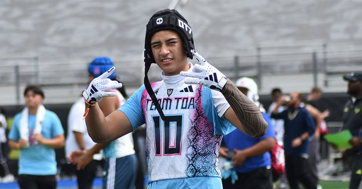 Top247 Texas A&M TE commit Caleb Tafua loves time back in Aggieland ...