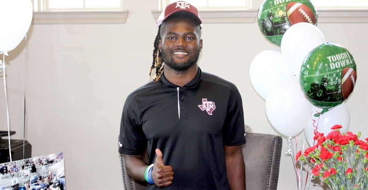 WATCH: LJ Johnson explains why he signed with Texas A&M