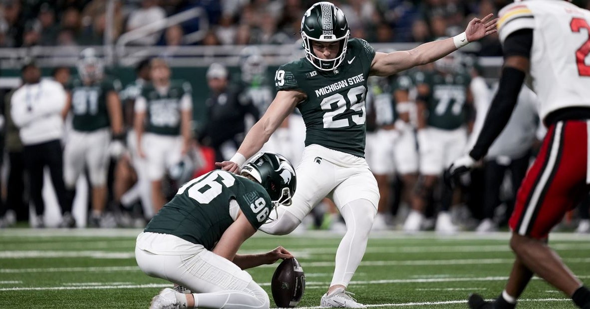 Michigan State kicker Martin Connington commits to Kansas