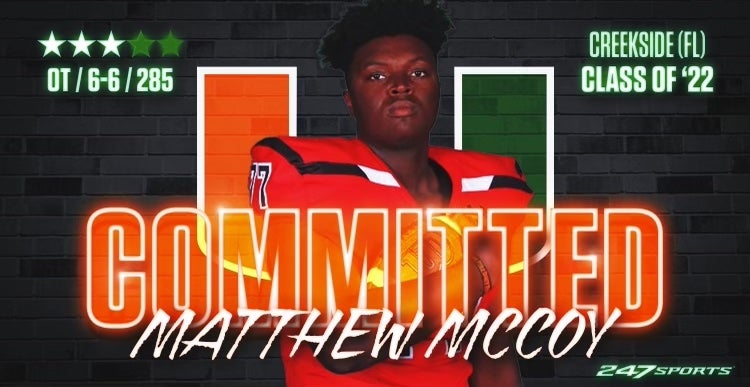 Miami beats out Florida for OL Matthew McCoy