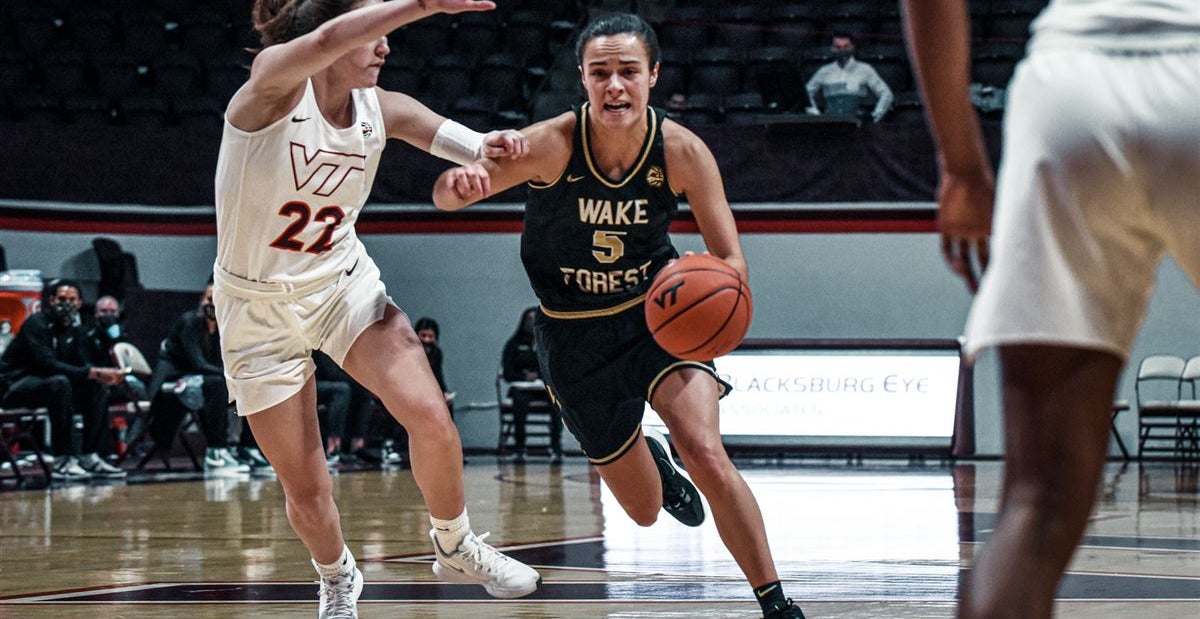 Wake Forest women's basketball defeats Virginia Tech 67-64