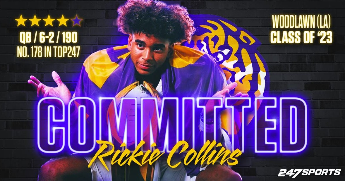 Top247 QB Rickie Collins aims to be LSU's next hometown hero, commits ...