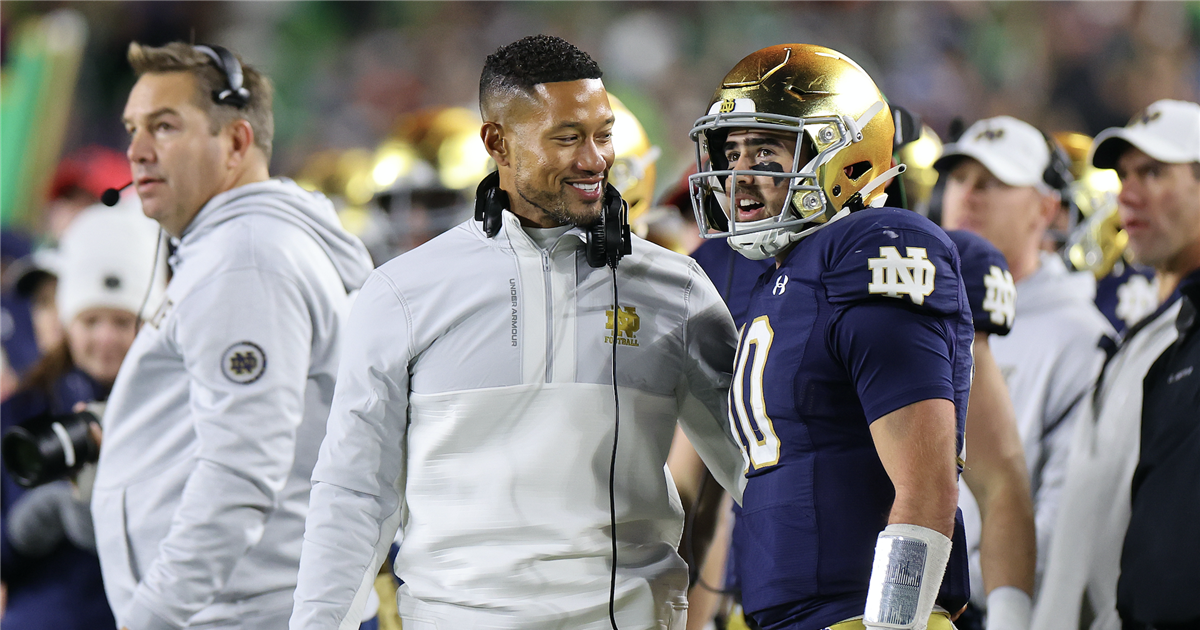 Marcus Freeman proud of Notre Dame QB Drew Pyne for Clemson performance