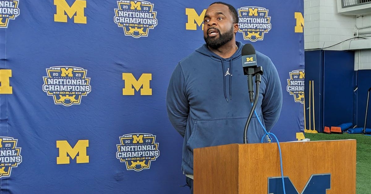 Michigan LB coach talks expectations for Wolverines defense, decision ...