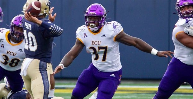 ECU depth chart updated for Navy game