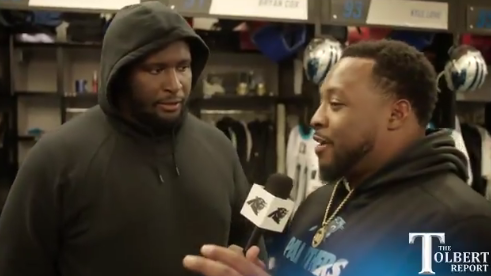 Mike Tolbert returns to Panthers with "The Tolbert Report"