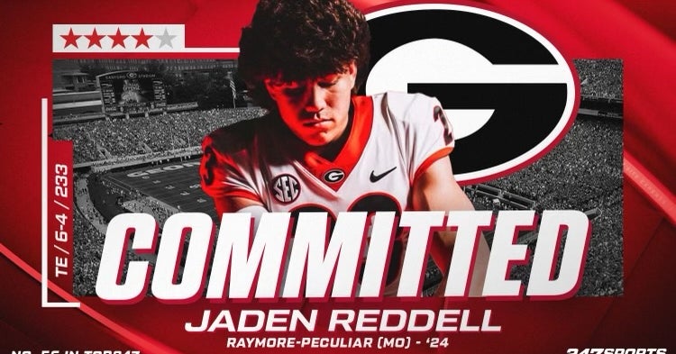 Top247 TE Jaden Reddell commits to Georgia