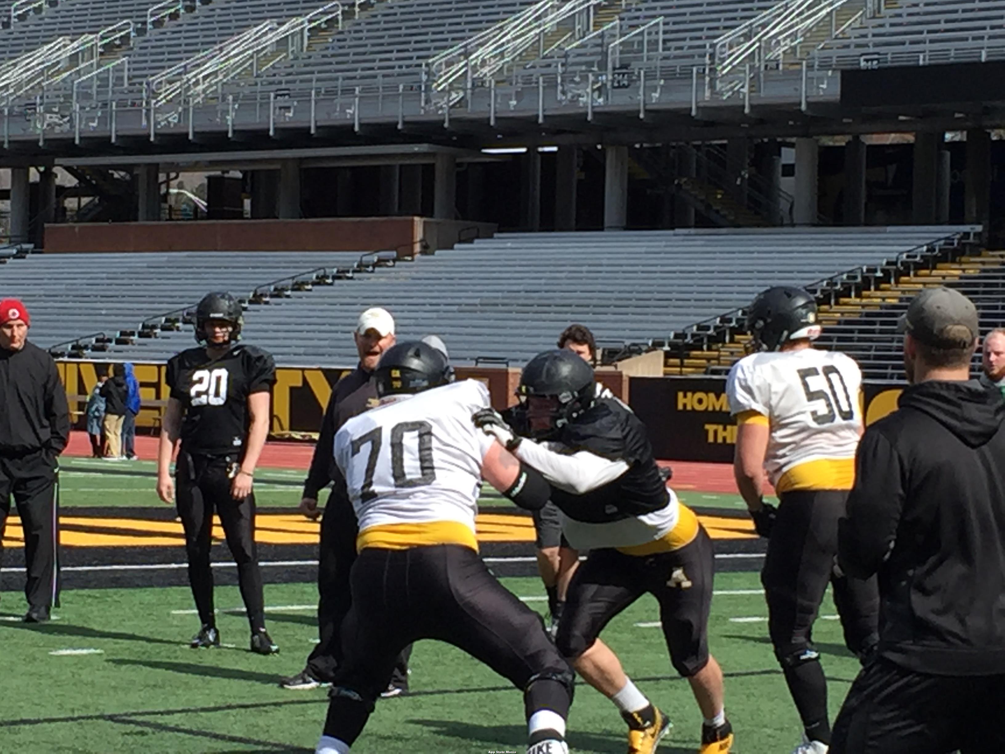 APP STATE PROJECTED POST-SPRING DEPTH CHART