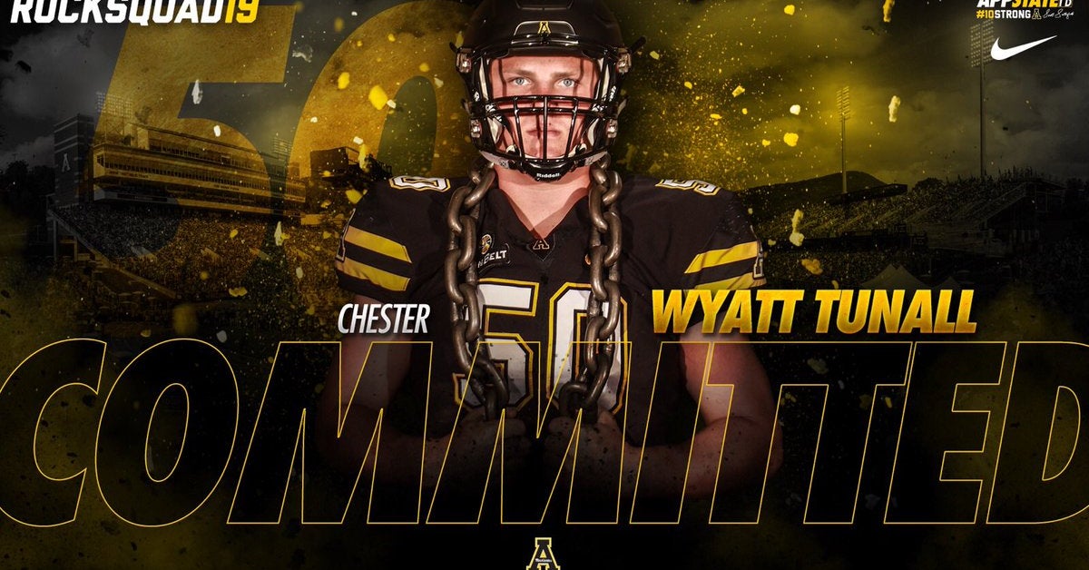 WYATT TUNALL GIVES APPALACHIAN STATE KEY 2019 COMMITMENT