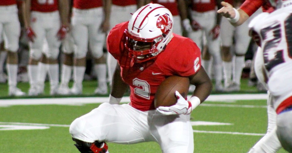 Bama leads for Texas RB after weekend visit