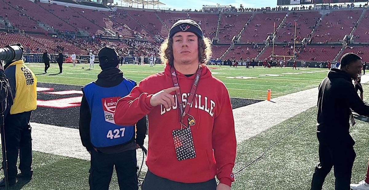Louisville makes big impression on standout '25 LB Christian Knoos on ...