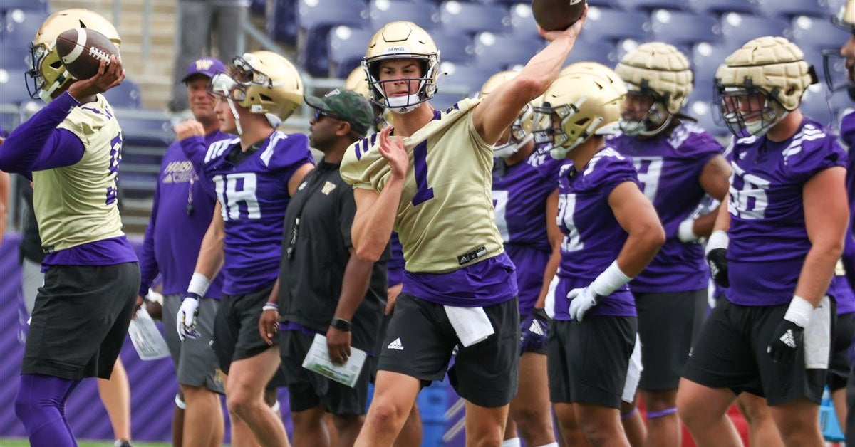 Former UW Quarterback Sam Huard Talks About His Decision to Transfer to ...