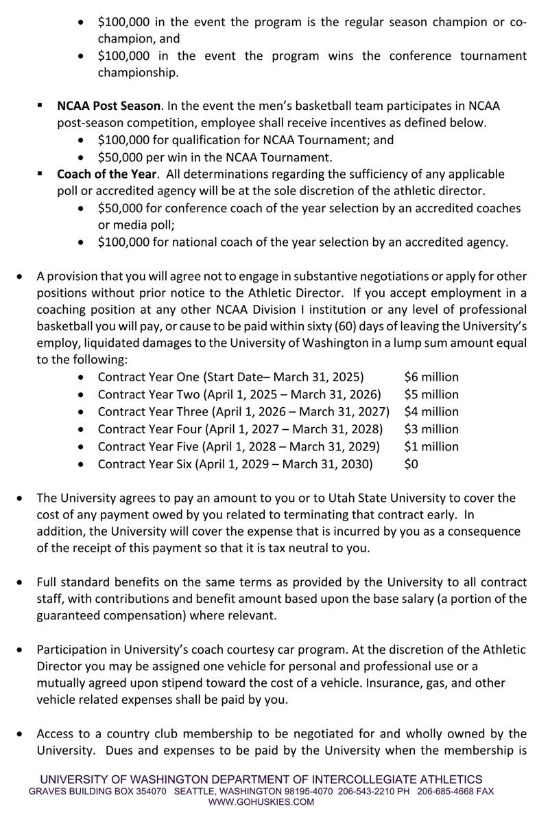 Details of Danny Sprinkle's MOU released