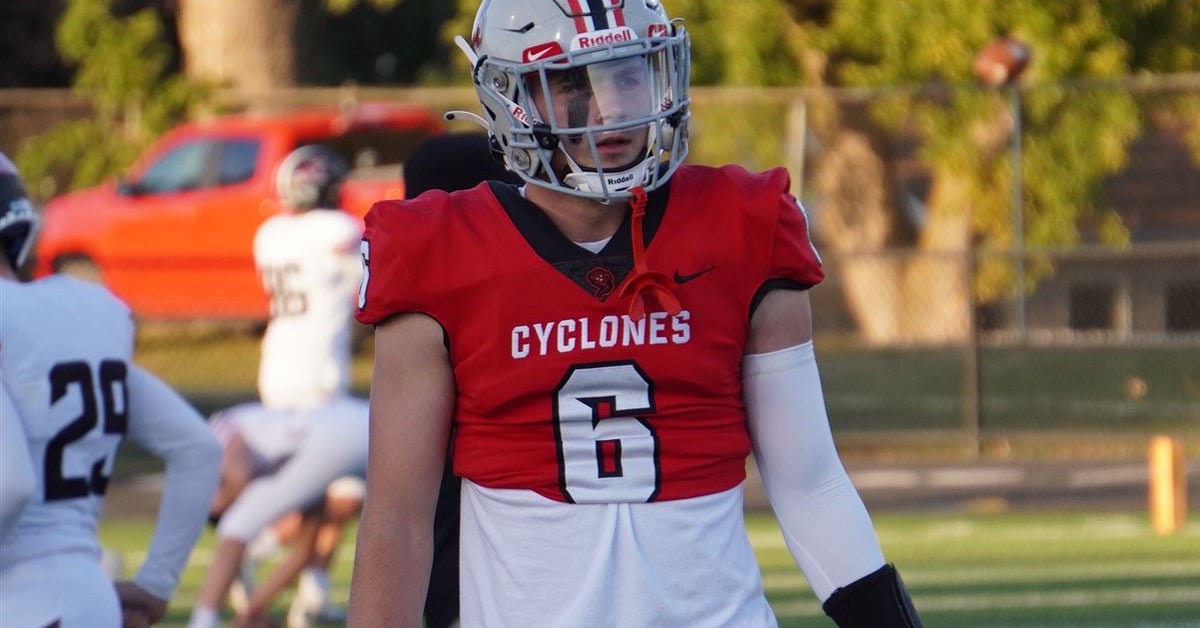 "They want me as an athlete": Iowa commit Aidan Hall could play ...