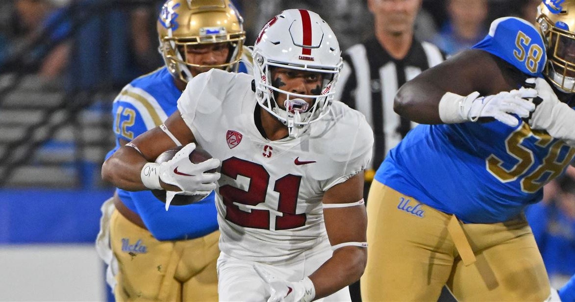 Stanford RB situation gets more dire: Caleb Robinson out vs WSU