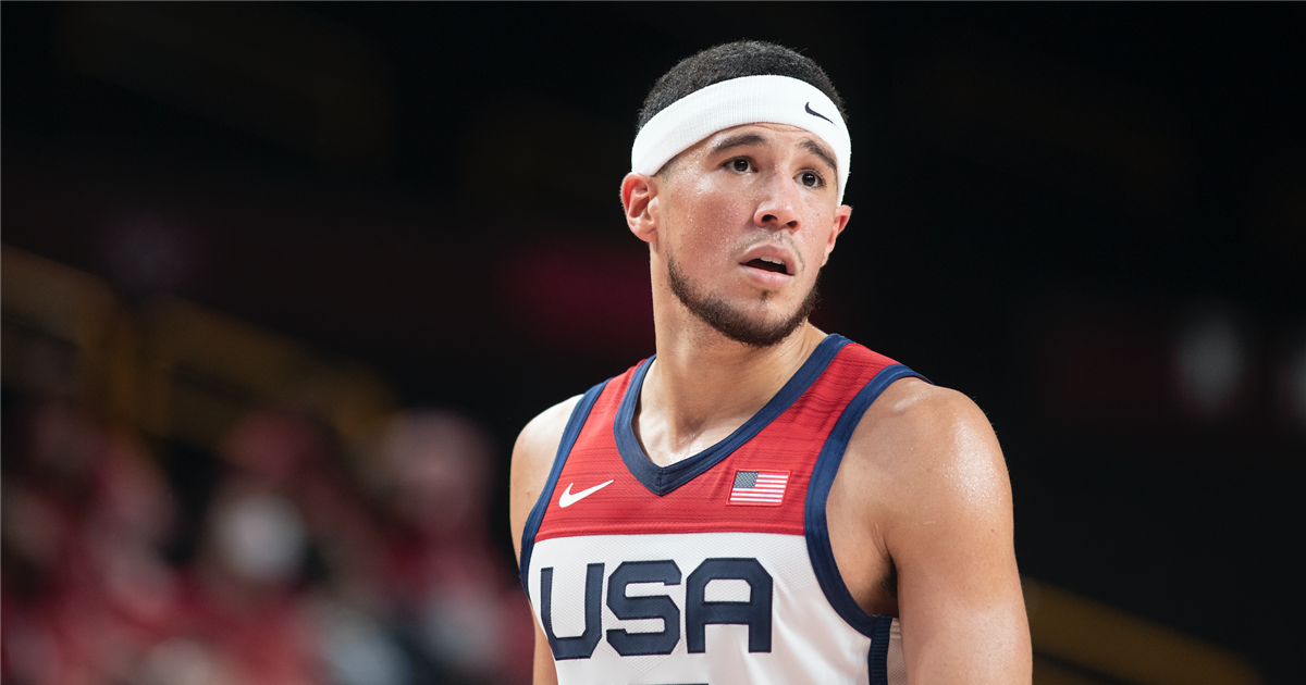Devin Booker scores 20 as USA rallies past Australia into gold medal game