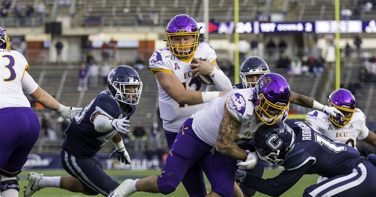 Final Grades from ECU's 31-24 win at UConn