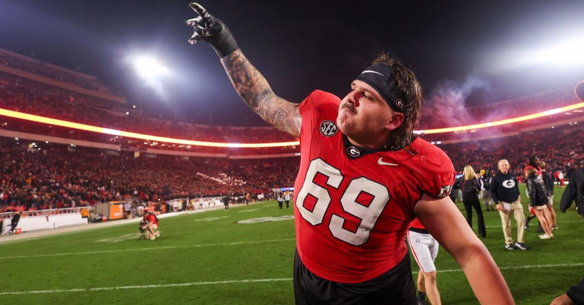 Georgia football: Tate Ratledge, Brett Thorson honored by SEC after ...