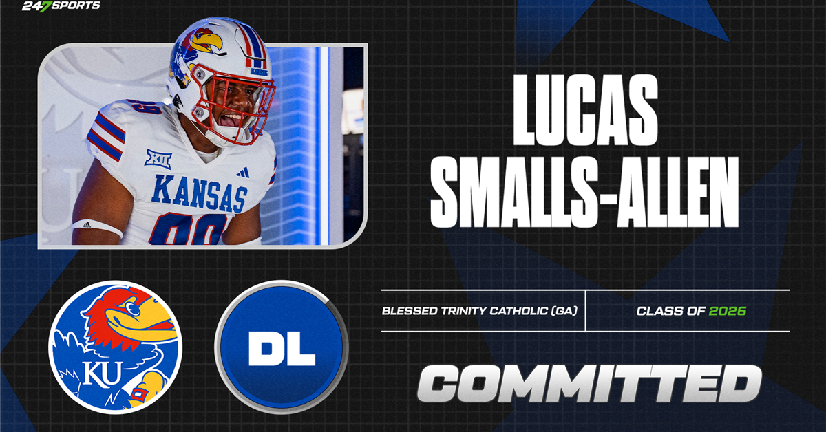 Three-star prospect Lucas Smalls-Allen commits to Kansas
