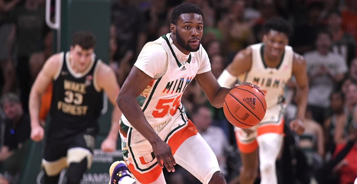 PHOTOS: Hurricanes wear Honoring Black Excellence uniforms vs. Wake Forest