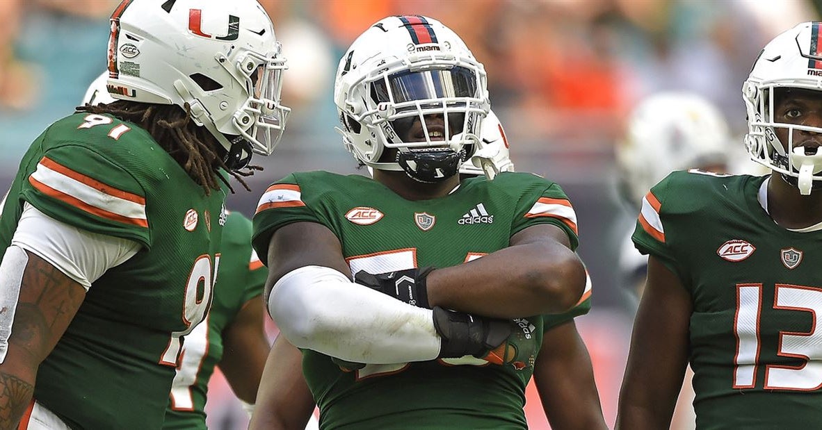 The top 50 Miami Hurricanes going into spring football