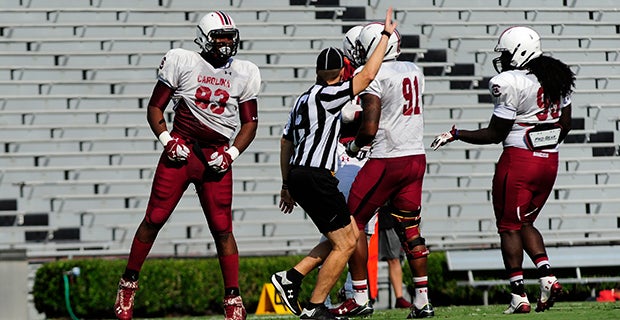 WATCH: Ulric Jones chirps after his second sack
