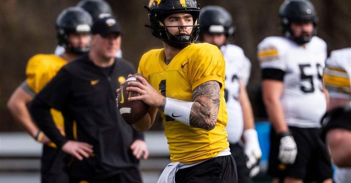 'He's ready for it': Iowa quarterback Brendan Sullivan embracing ...