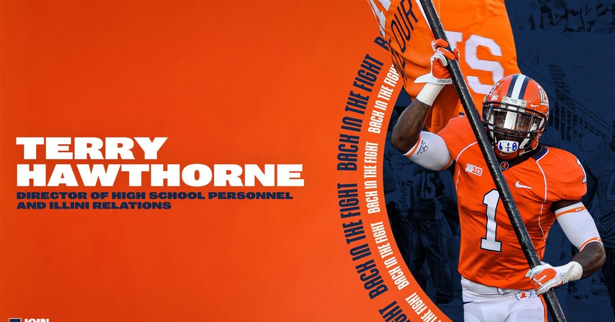 Illini football hires Terry Hawthorne as director of high school personnel