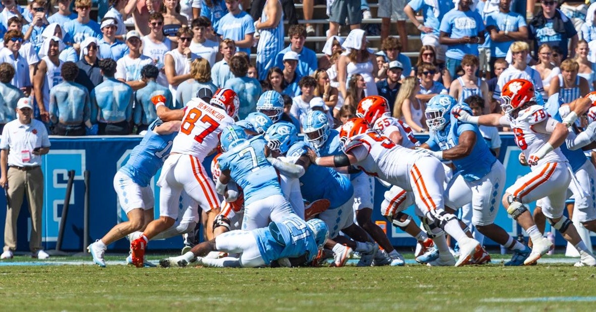 UNC Players Grades from its 38-10 Loss to Clemson