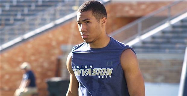 Shayne Simon moves Notre Dame up team recruiting rankings