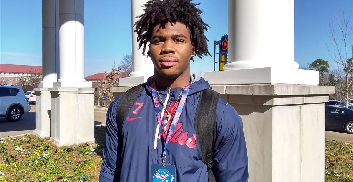 Brandon Mack Affirms Pledge To Rebels On Official Visit