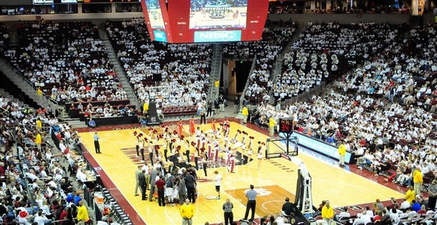 Gamecocks reveal new, safer basketball court