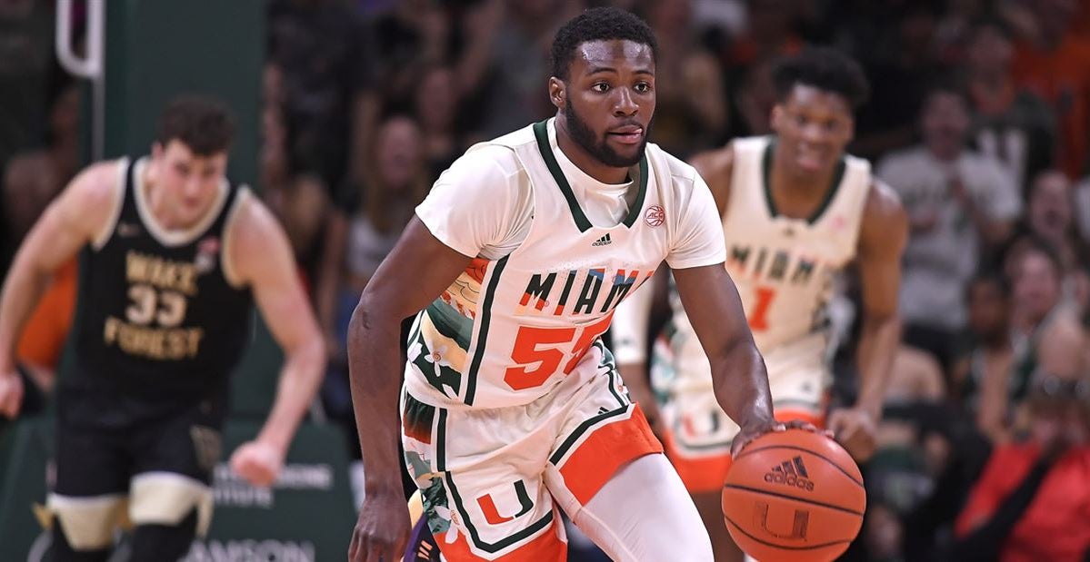 PHOTOS: Hurricanes wear Honoring Black Excellence uniforms vs. Wake Forest