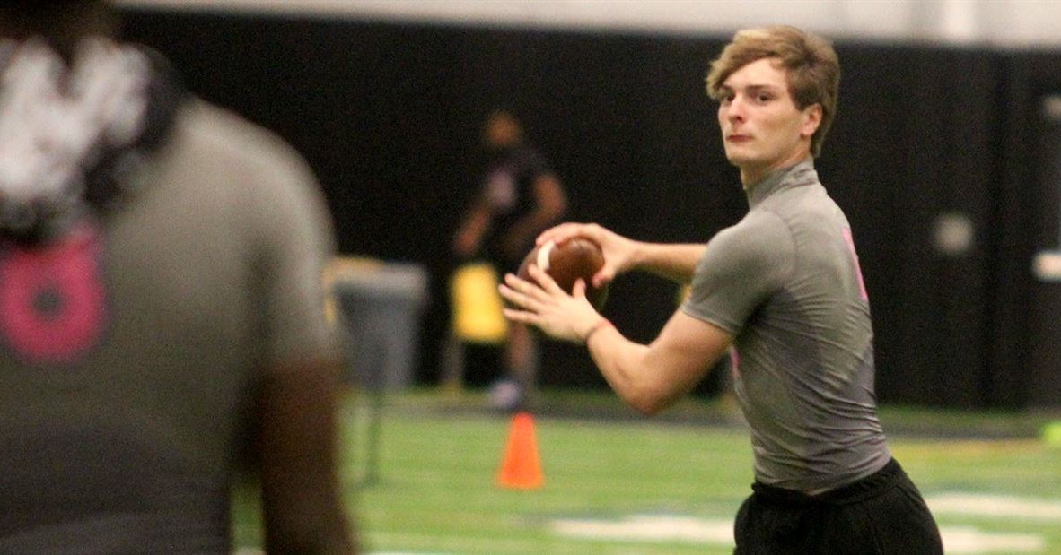 Four-Star QB Jake Merklinger Excited for UNC Basketball Game, Spring ...