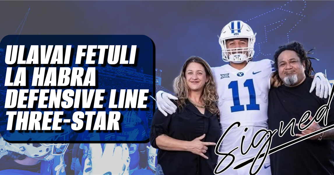 BYU Signing Day: Three-star defensive lineman Ulavai Fetuli is mountain ...