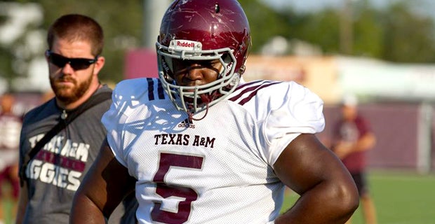 Watch: A&M DT Daylon Mack chase down a running back