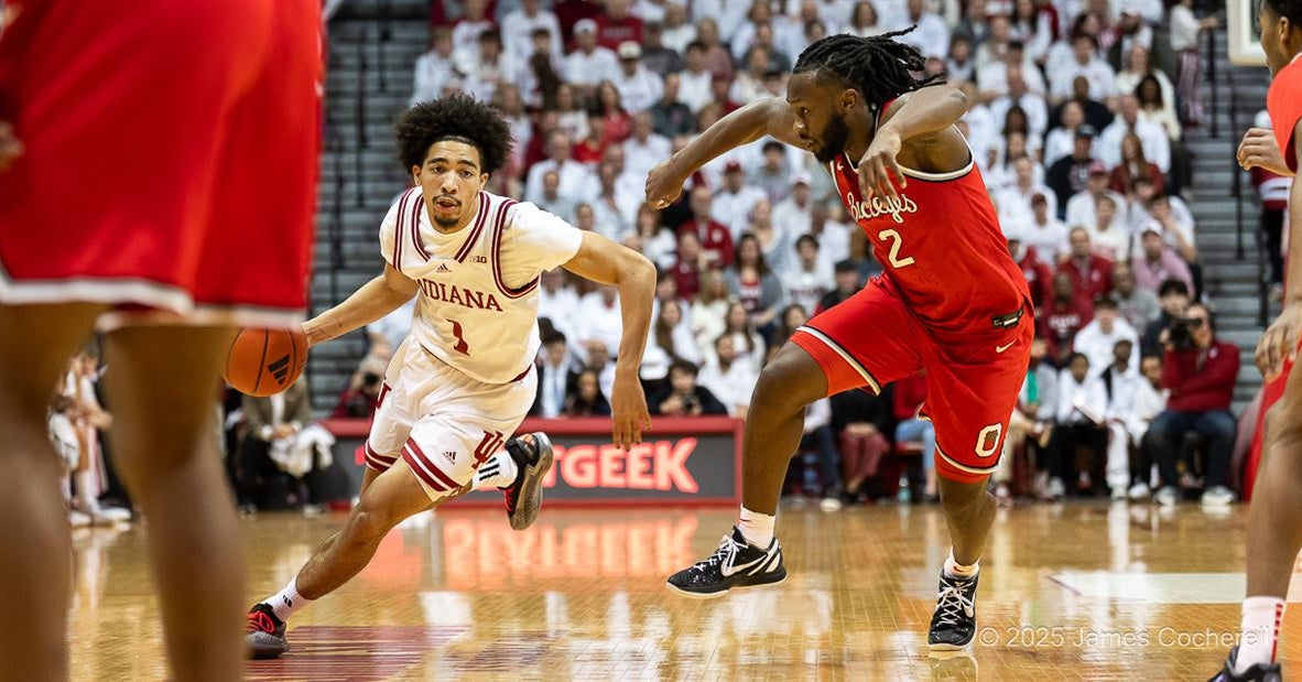 Indiana point guard Myles Rice has entered the transfer portal