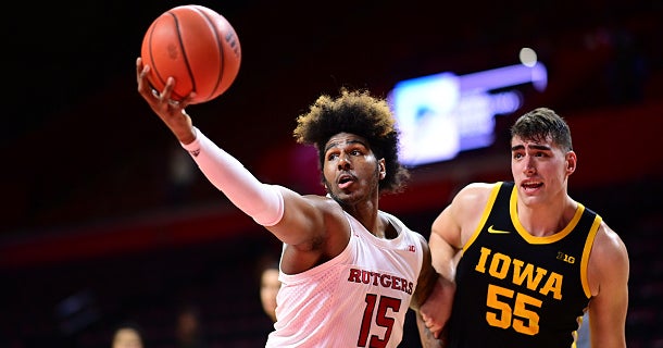 Rutgers star big man Myles Johnson talks decision to enter the transfer ...