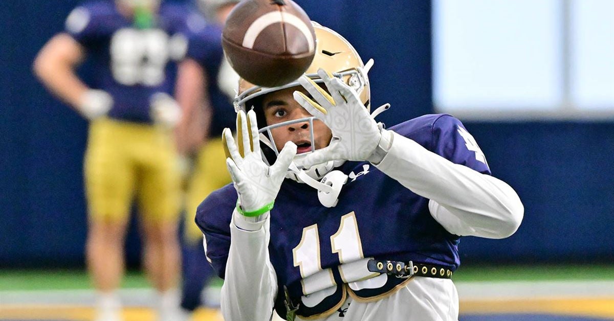 Former Notre Dame Wide Receiver KK Smith has Committed to Michigan State